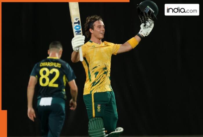Dewald Brevis maiden and second-fastest century helps South Africa to ...