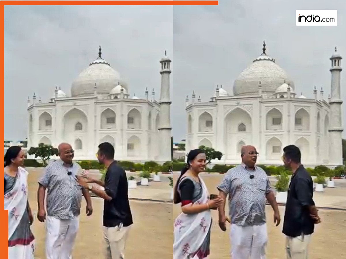 पत्नी के लिए शख्स ने बनवाया ताजमहल जैसा घर, अंदर से देख लिया तो होश ही ...