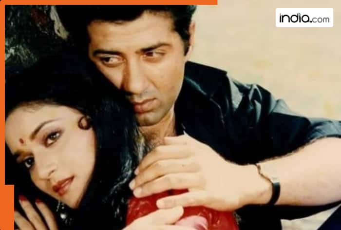 After Tridev’s blockbuster success, Madhuri Dixit and Sunny Deol never worked together again due ...