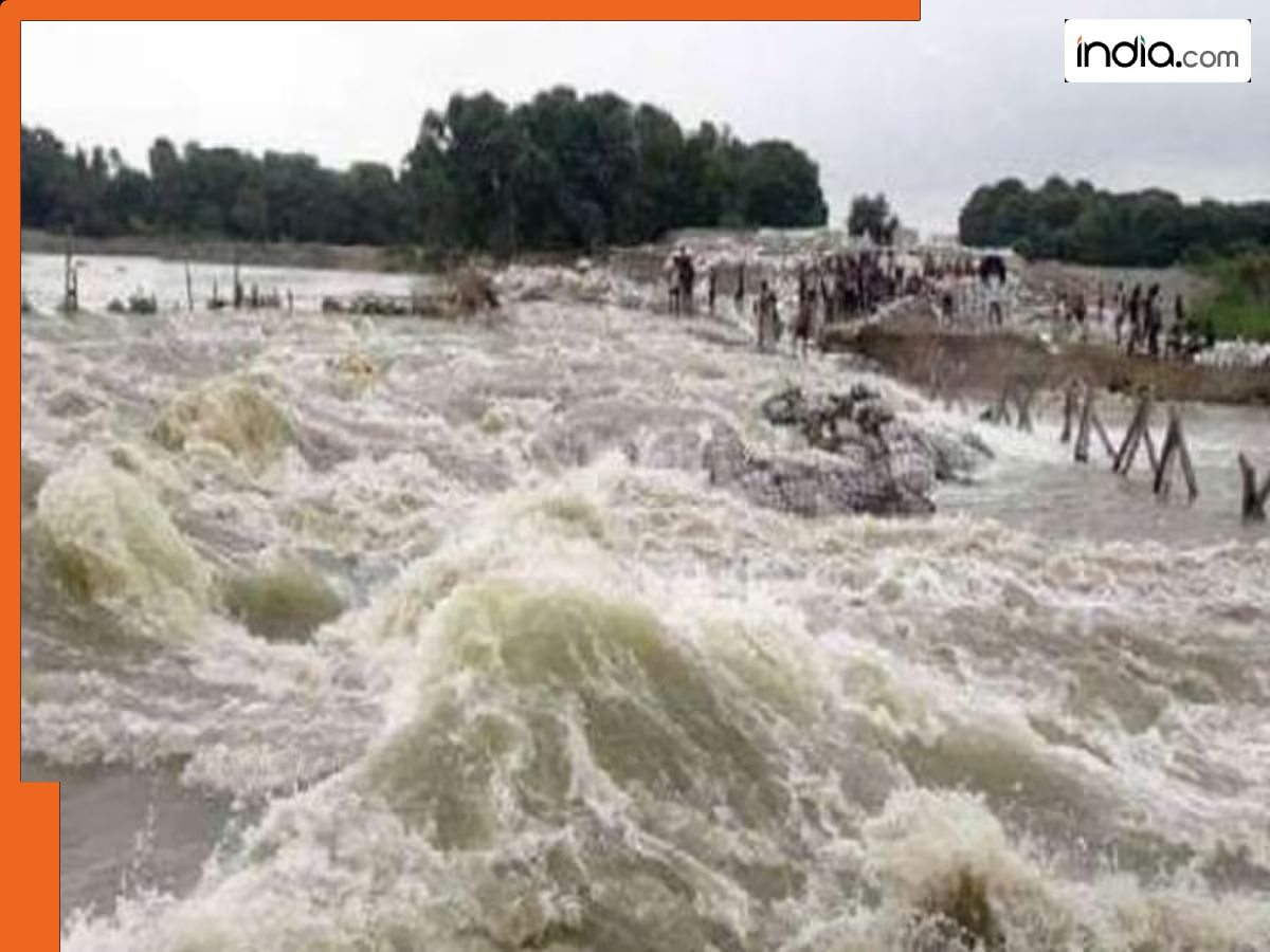 Delhi on flood alert after heavy water release from Hathni Kund ...