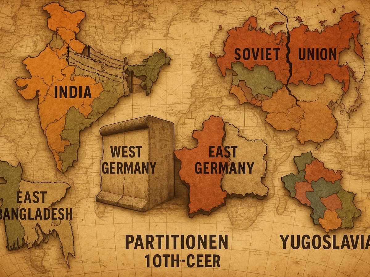 भारत-पाकिस्तान के अलावा दुनिया में और कहां-कहां हुआ बंटवारा, 20वीं सदी ...