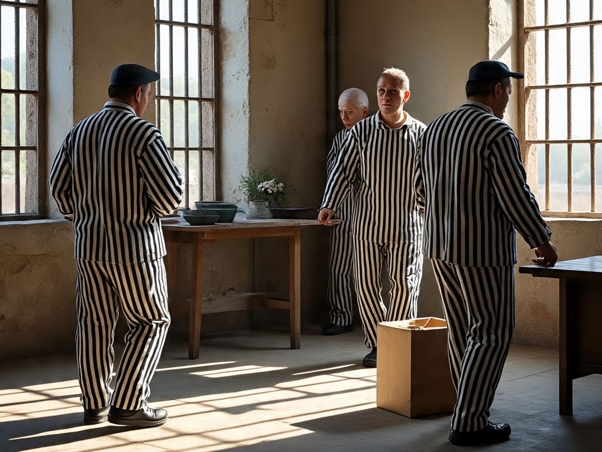 काली-सफेद धारियों वाली जेल ड्रेस का क्या है राज? कैदियों को क्यों पहनाए ...