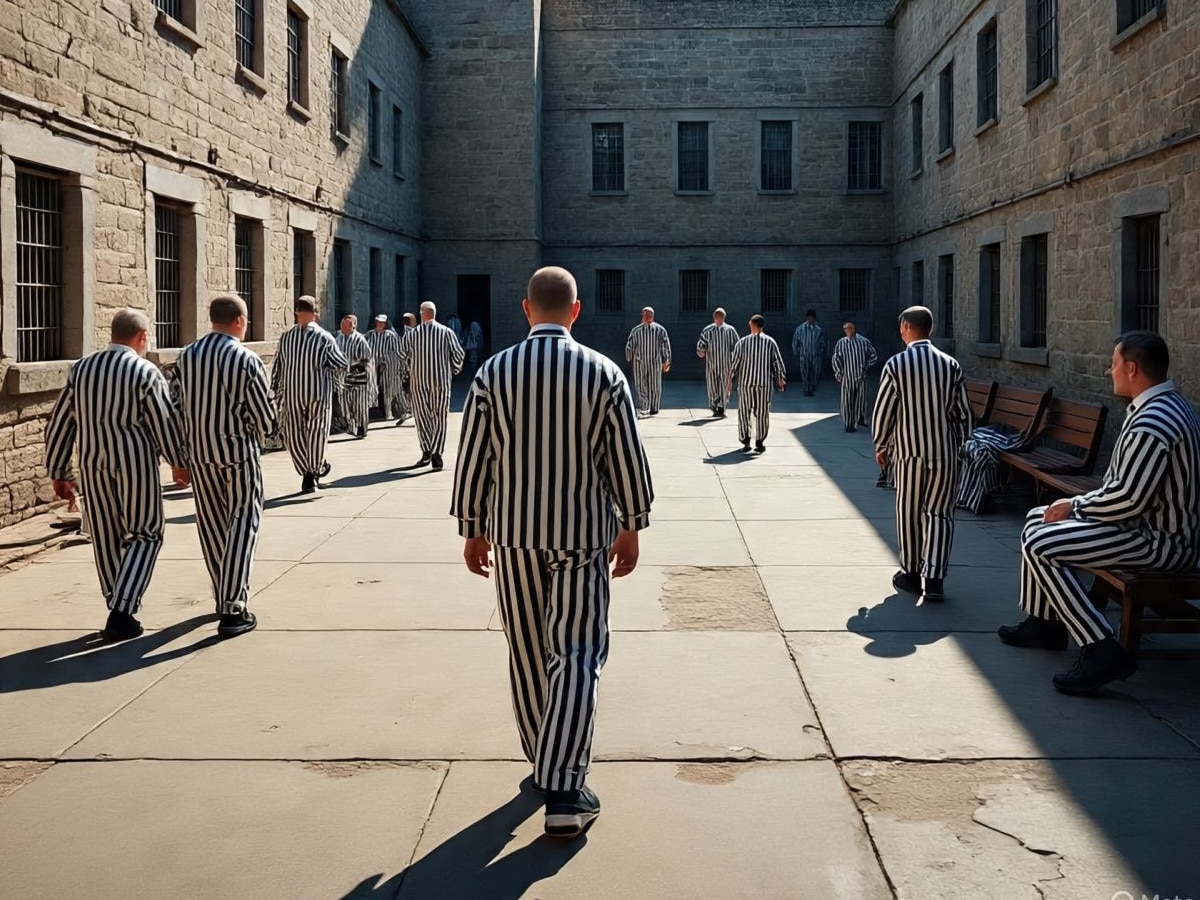 काली-सफेद धारियों वाली जेल ड्रेस का क्या है राज? कैदियों को क्यों पहनाए ...