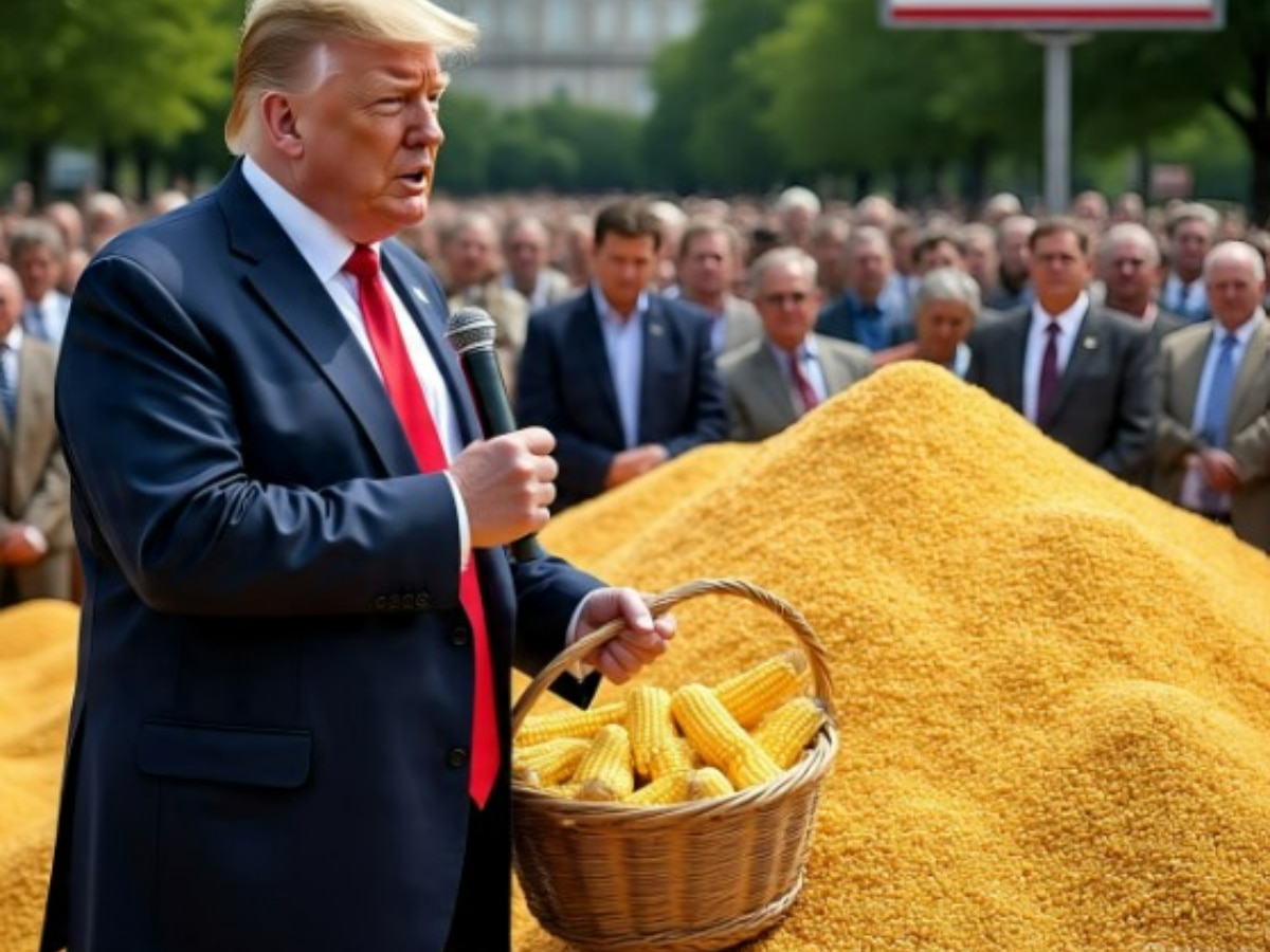 क्यों नहीं बिक रहा अमेरिका का मक्का? क्यों भारत को बेचना चाहते हैं ...