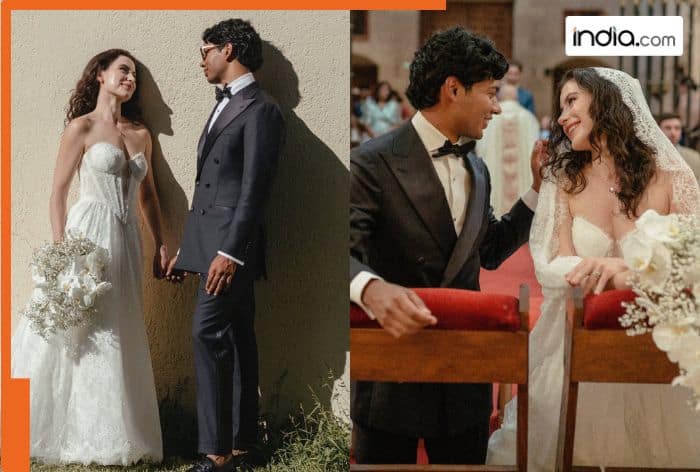 Indian-origin CEO marries his lover from MIT days in a 500-year-old cathedral in Spain, internet ...