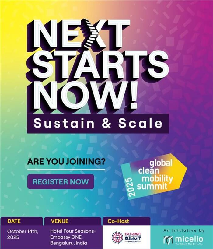 Global Clean Mobility Summit 2025: Driving India’s Sustainable ...