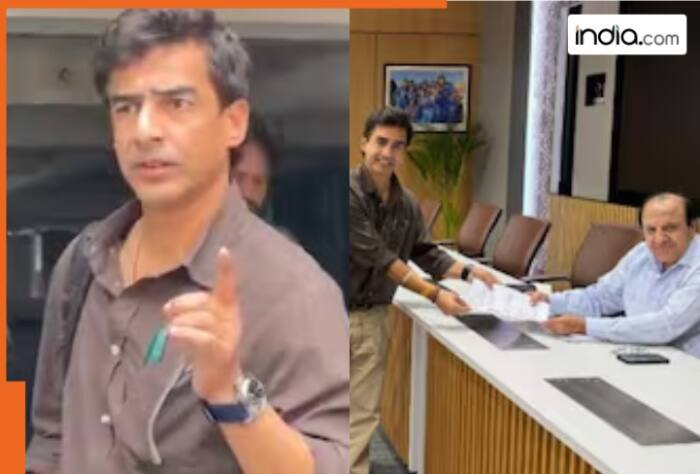 WATCH: Mithun Manhas enters race for BCCI President post, leaves BCCI headquarters after...