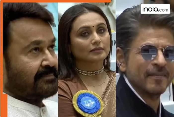 71st National Film Awards: Mohanlal, Shah Rukh Khan, Vikrant Massey to Rani Mukerji, Check out ...
