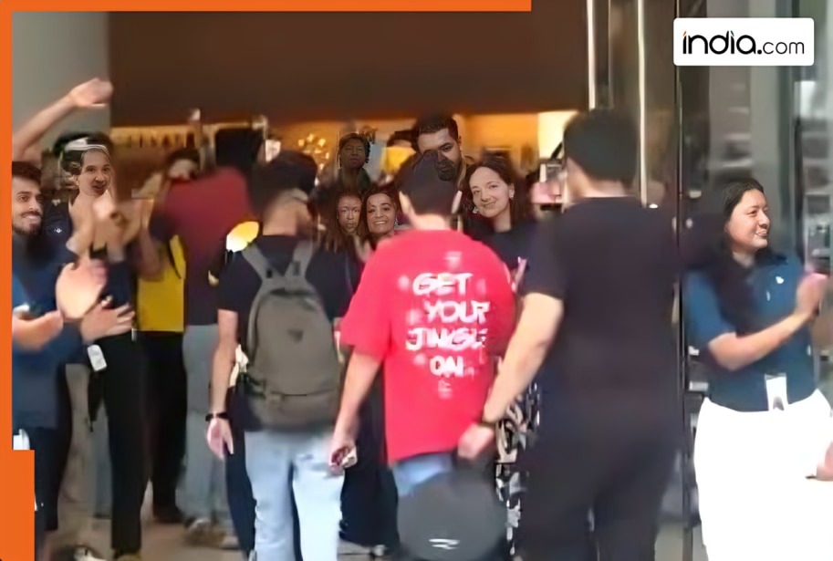 Watch: Apple iPhone 17 sales begin, massive crowds at Mumbai, Delhi ...
