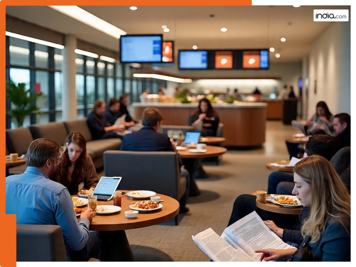 Airport Lounge में फ्री में खाना खाकर निकल जाते हैं आप! जानिए कौन ...
