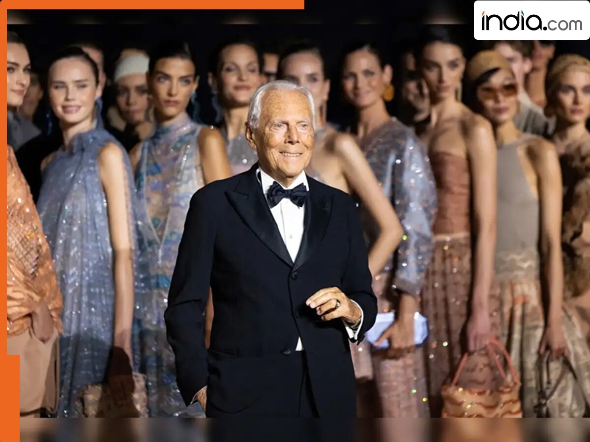 Inside Giorgio Armani's Rs 98300 crore empire: Italian designer leaves ...