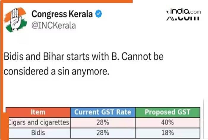 'B for Bidi, B for Bihar?': Congress faces the heat after controversial ...