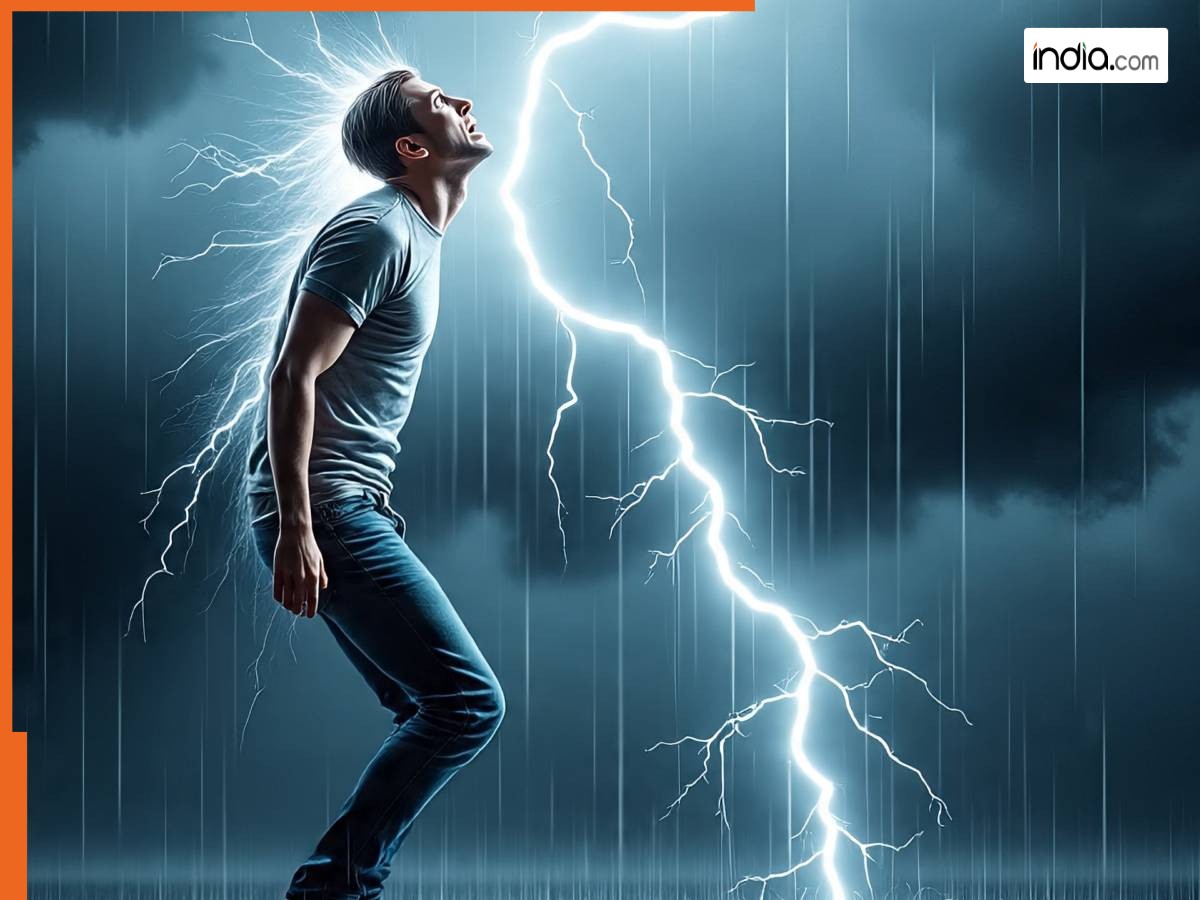 एक झटके में इंसान का खेल खत्म! आसमानी बिजली का करंट जानकर उड़ जाएंगे होश