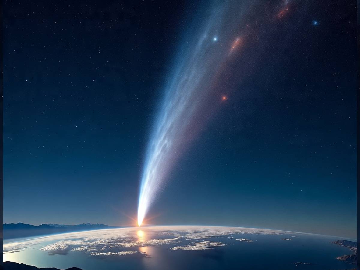 धरती से करोड़ों किलोमीटर दूर दिखी डरावनी चीज, जिसकी बढ़ती पूंछ ने बढ़ा ...