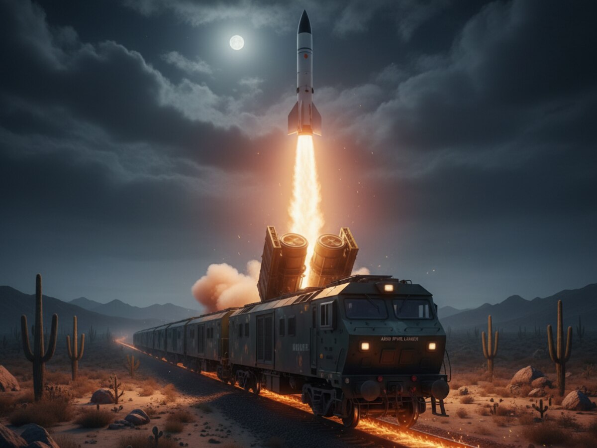 अब रेल रुलाएगी भारत के दुश्मनों को... ट्रेन से अग्नि प्राइम मिसाइल का ...