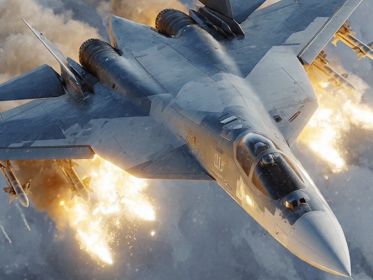 दुनिया की सबसे खतरनाक फाइटर जेट और मिसाइल की शिकारी जोड़ी! Su-57 और R-37M के साथ इंडियन एयर ...