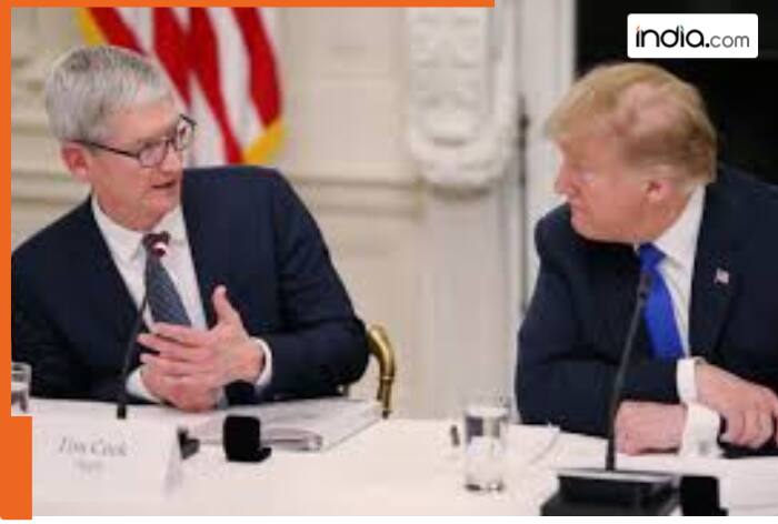India-US Tension: Apple Rs 790000000000 sale in India angers Donald ...