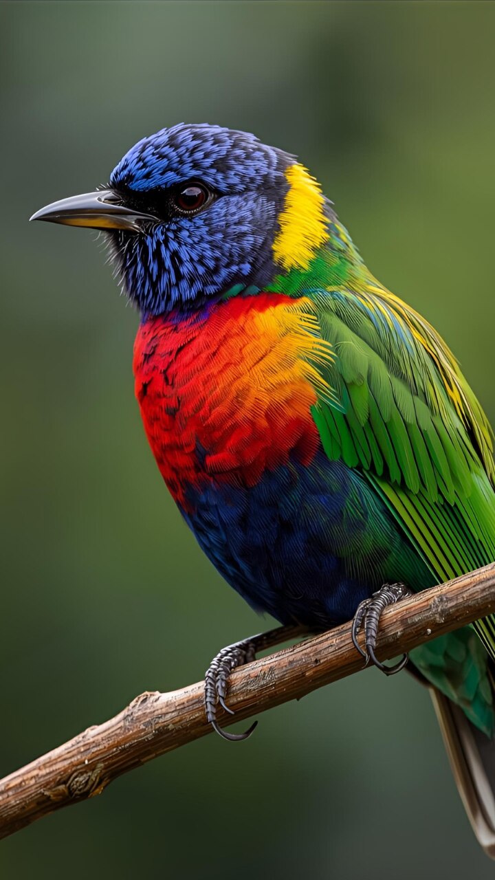 7 beautiful birds with rainbow feathers