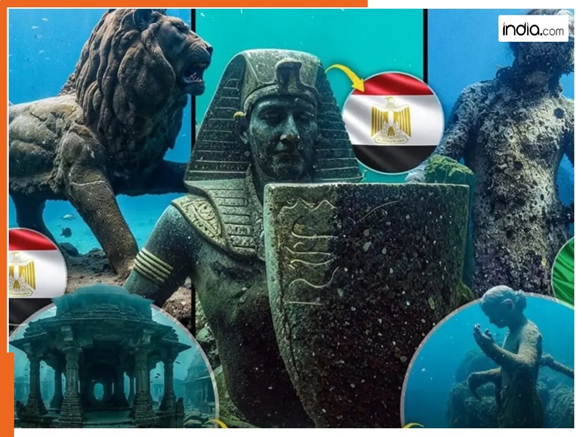 पानी में मिले ये खोए हुए 10 ऐतिहासिक नगर, तीन निकले एक ही देश के, भारत ...
