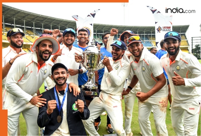 Irani Cup: Vidarbha beat Rest of India by 91 runs, captain Akshay ...