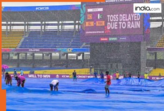 ICC Women's World Cup: Rain plays spoilsport as Sri Lanka vs Pakistan ...