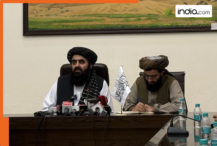 Afghan Foreign Minister Amir Khan Muttaqi India's visit, a press ...