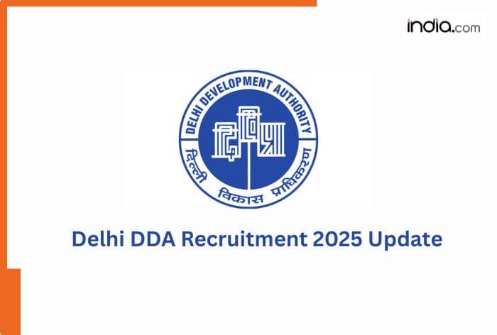 Delhi DDA Recruitment 2025: Registrations begin for 1,731 vacancies ...