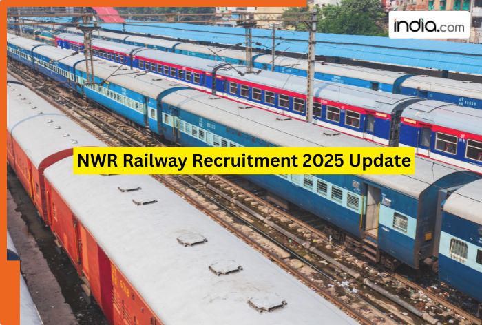 NWR Railway Recruitment 2025: Registrations begin for 898 vacancies on ...