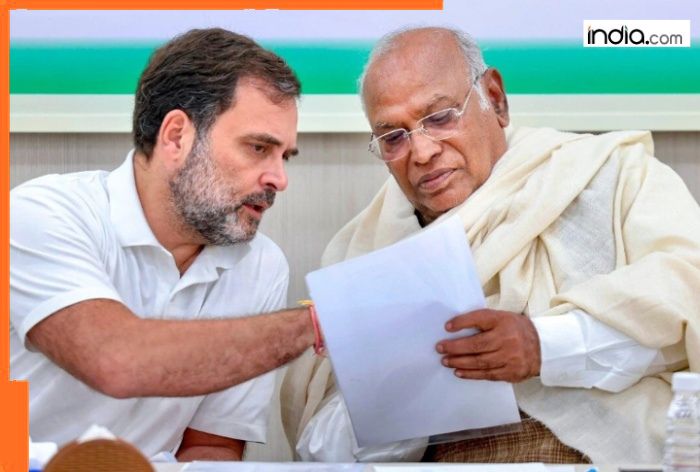 Bihar election results fallout: Rahul meets Kharge as Congress reviews ...