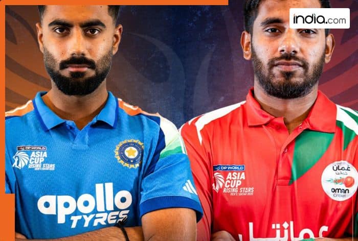 India A vs Oman ACC Asia Cup Rising Stars 2025 Match No 10 LIVE Streaming Details: Timings ...