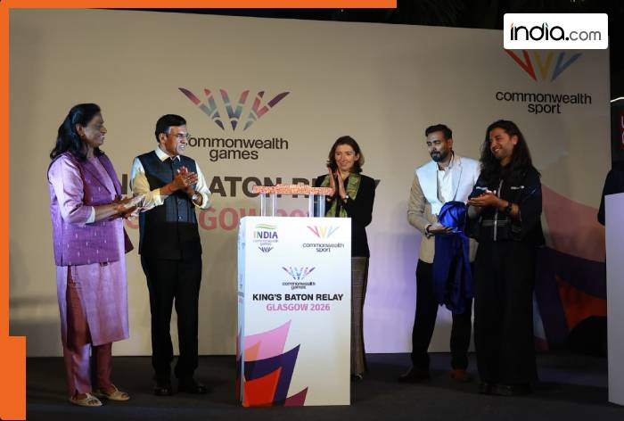 Union Minister Dr. Mansukh Mandaviya unveils King's Baton Relay in ...