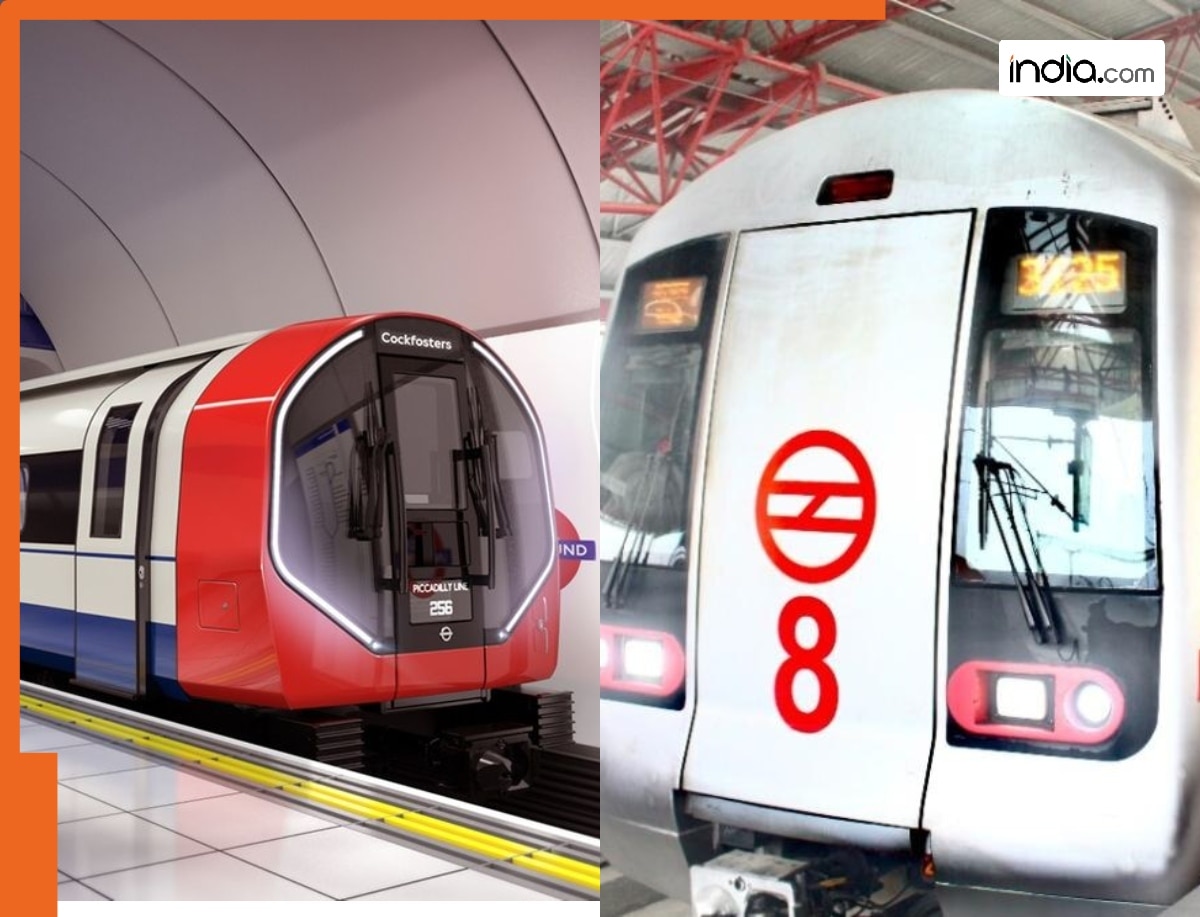 Delhi Metro से कितना पुराना है लंदन शहर का मेट्रो? जानिए कौन-सा रेल ...