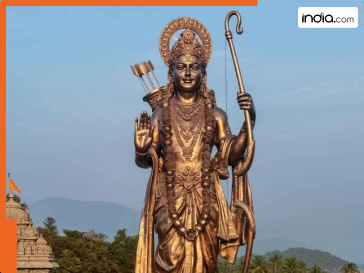 77 फीट हाइट, हाथ में धनुष-बाण और अनोखी मुस्कान... यहां विराजे दुनिया के ...