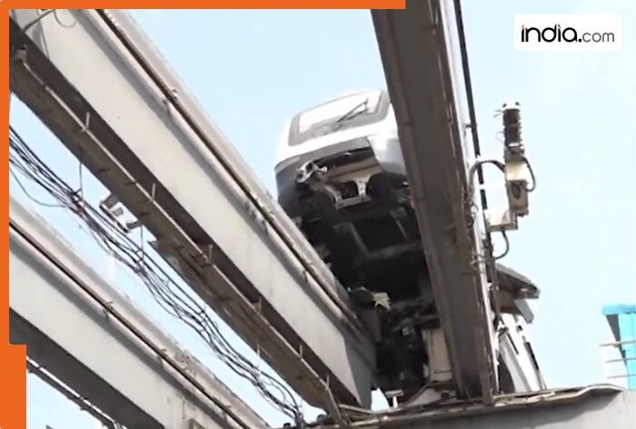 Monorail train hits beam during Mumbai test run, 3 staffers in hospital ...