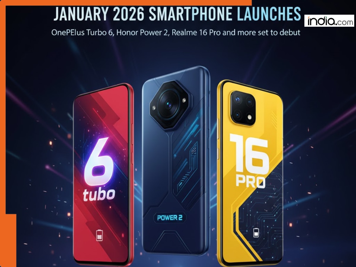 January 2026 Smartphone Launches: OnePlus turbo 6, Honor power 2 ...