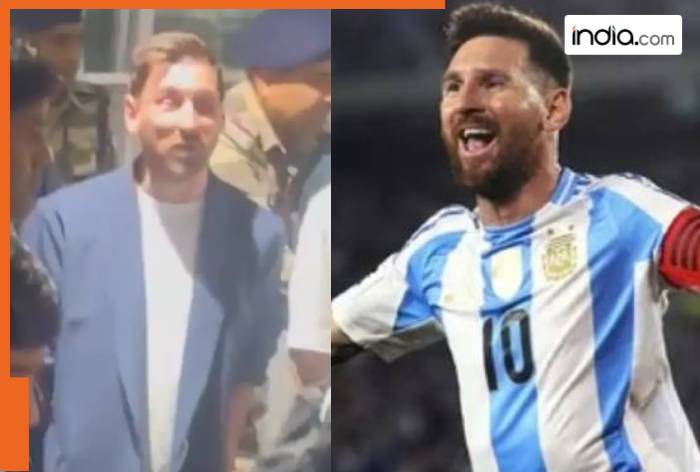 WATCH: Massive crowd in Kolkata welcomes Argentina icon Lionel Messi as ...