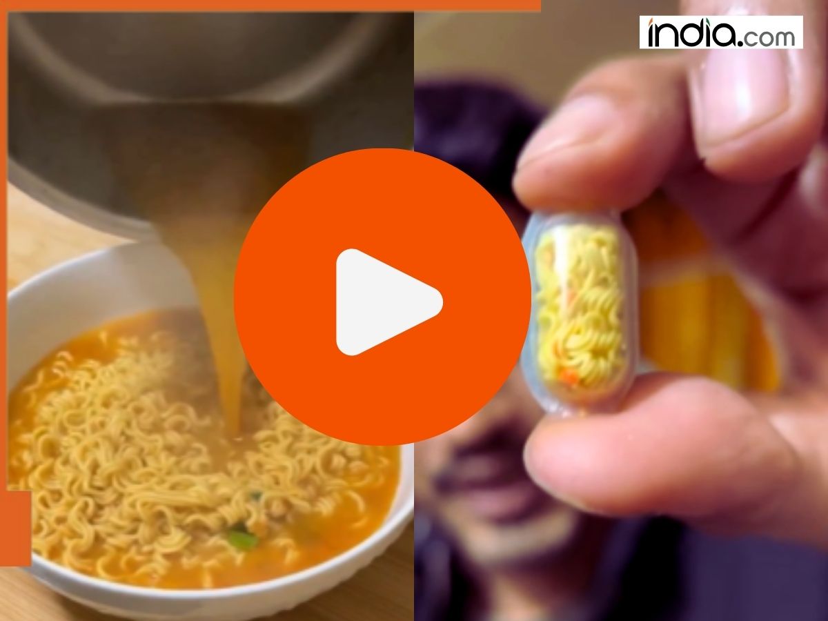 Viral Maggi Capsule: क्या सच में मैगी कैप्सूल से 30 सेकंड में बन रहे ...