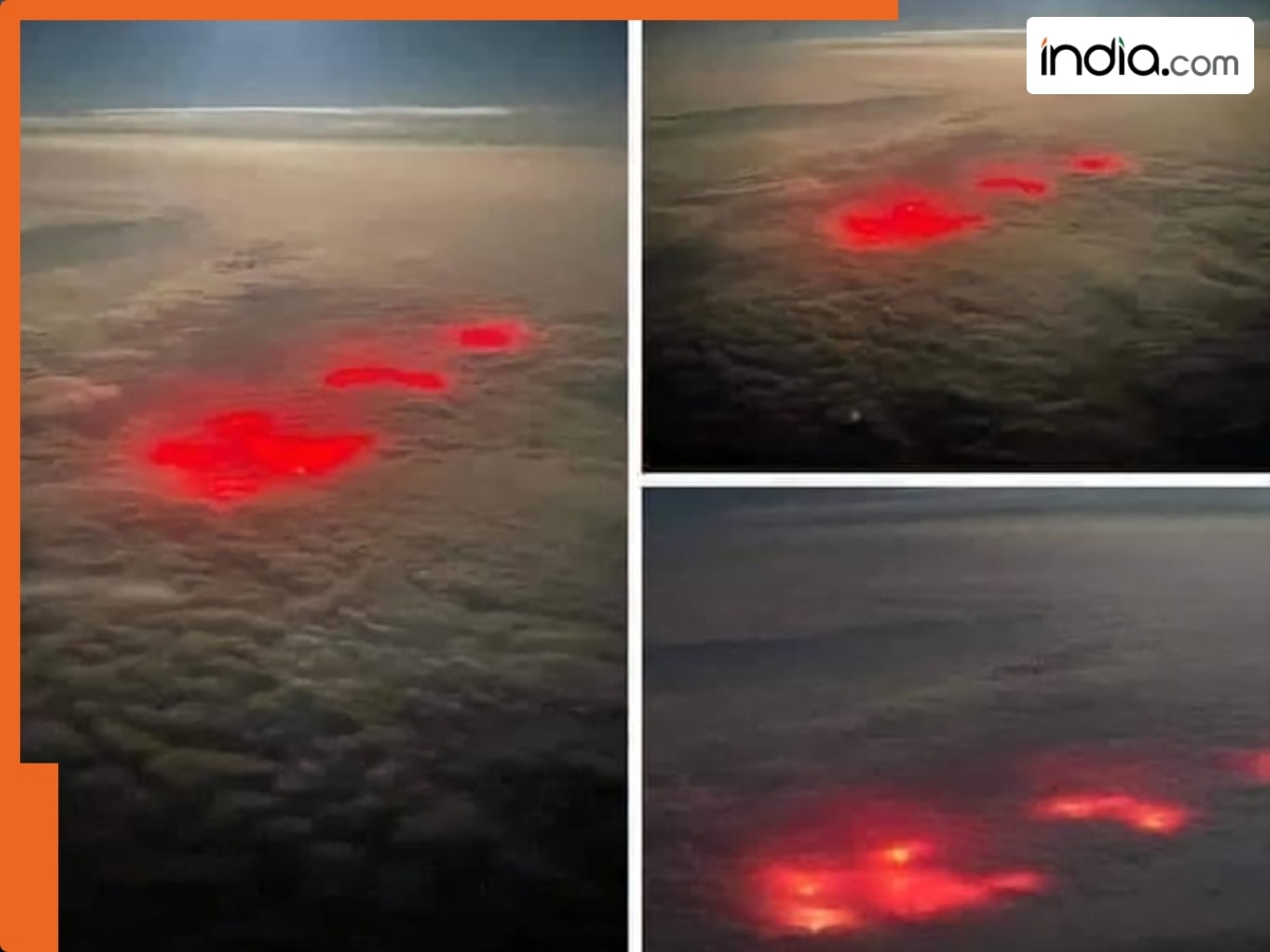 समुद्र से निकली खून जैसी लाल चमक, तस्वीरें देख डर से कांपने लगी दुनिया ...