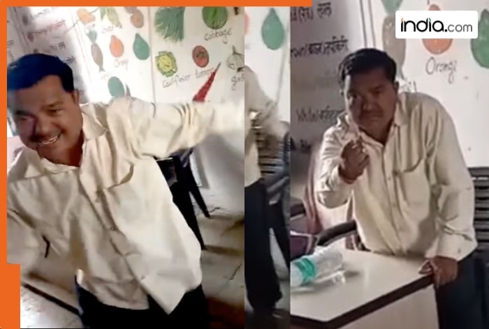 Drunk schoolteacher in Maharashtra’s Nanded dances in classroom in ...