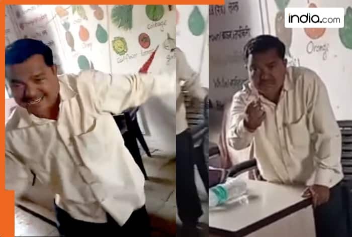 Drunk schoolteacher in Maharashtra’s Nanded dances in classroom in ...