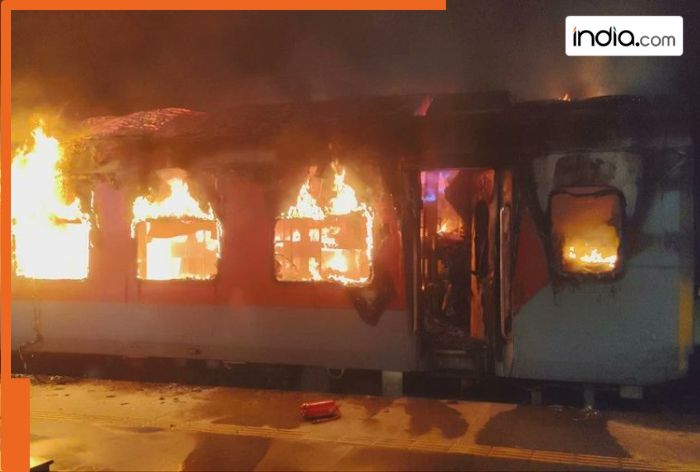 Two train coaches of Tata-Ernakulam Express catches fire in Andhra, had ...