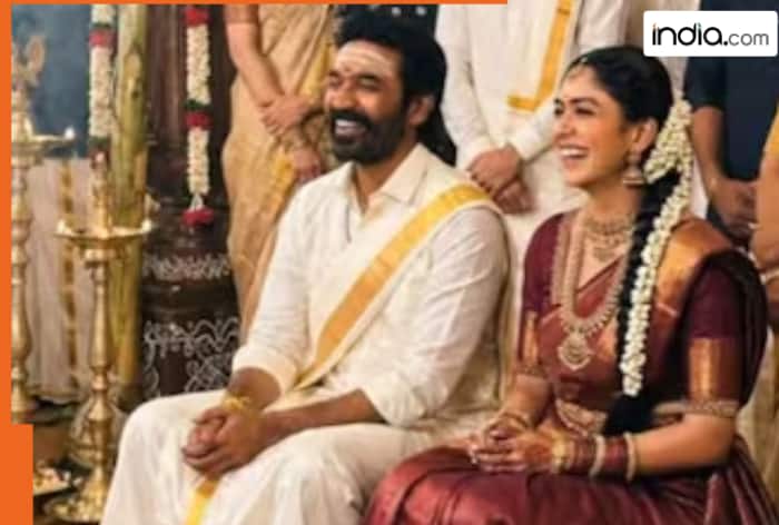 Dhanush and Mrunal Thakur tie the knot in a traditional wedding? Viral ...