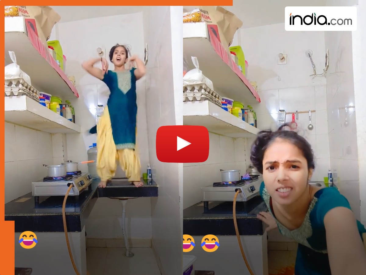 Funny Video: रील के चक्कर में अपनी रेल बनवा बैठी महिला, नजारा देखकर ...