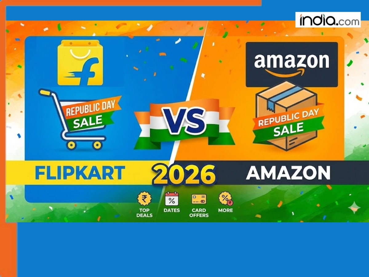 Flipkart vs Amazon Republic Day Sale 2026: Best smartphone deals, sale ...