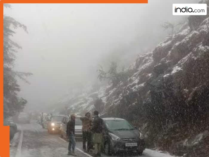 Mussoorie Weather Update: पहाड़ों की रानी मसूरी ने ओढ़ी बादलों की सफेद ...