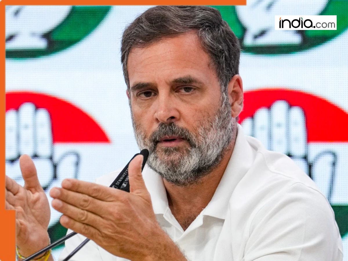 Rahul Gandhi Slams Election Commission accuses pole panel of 'VOTE ...