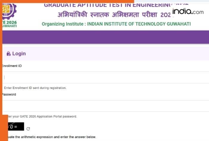 GATE Admit card 2026: IIT Guwahati releases GATE hall ticket at goaps ...