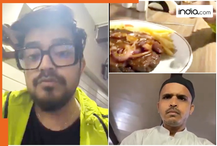 ‘You have served us Gaumata’: Watch video of waiter serving beef to ...