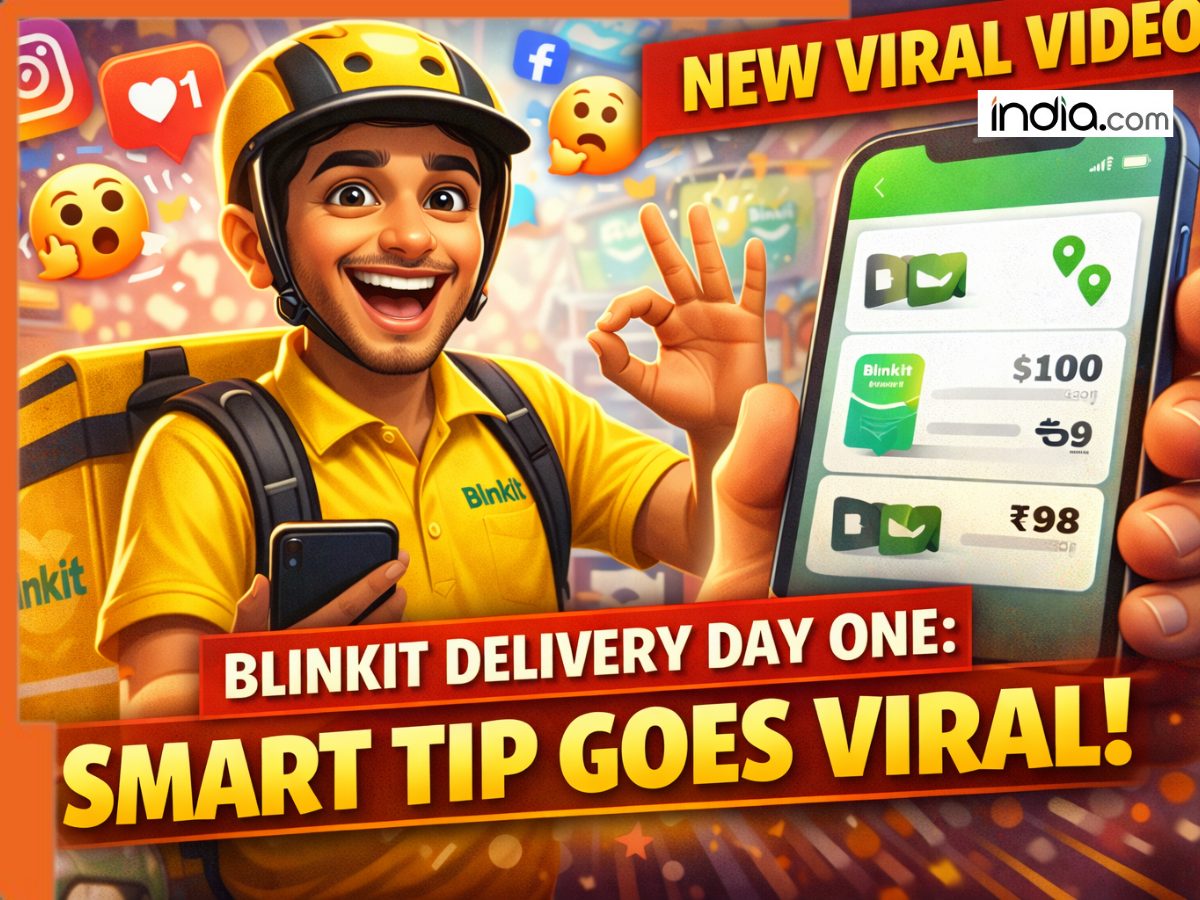 Viral video shows how to do Blinkit delivery on day one - Teaches a ...