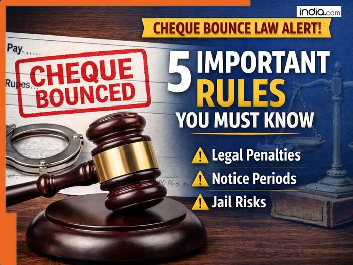 Cheque bounced? Here’s what the law says - 5 key rules that could save ...